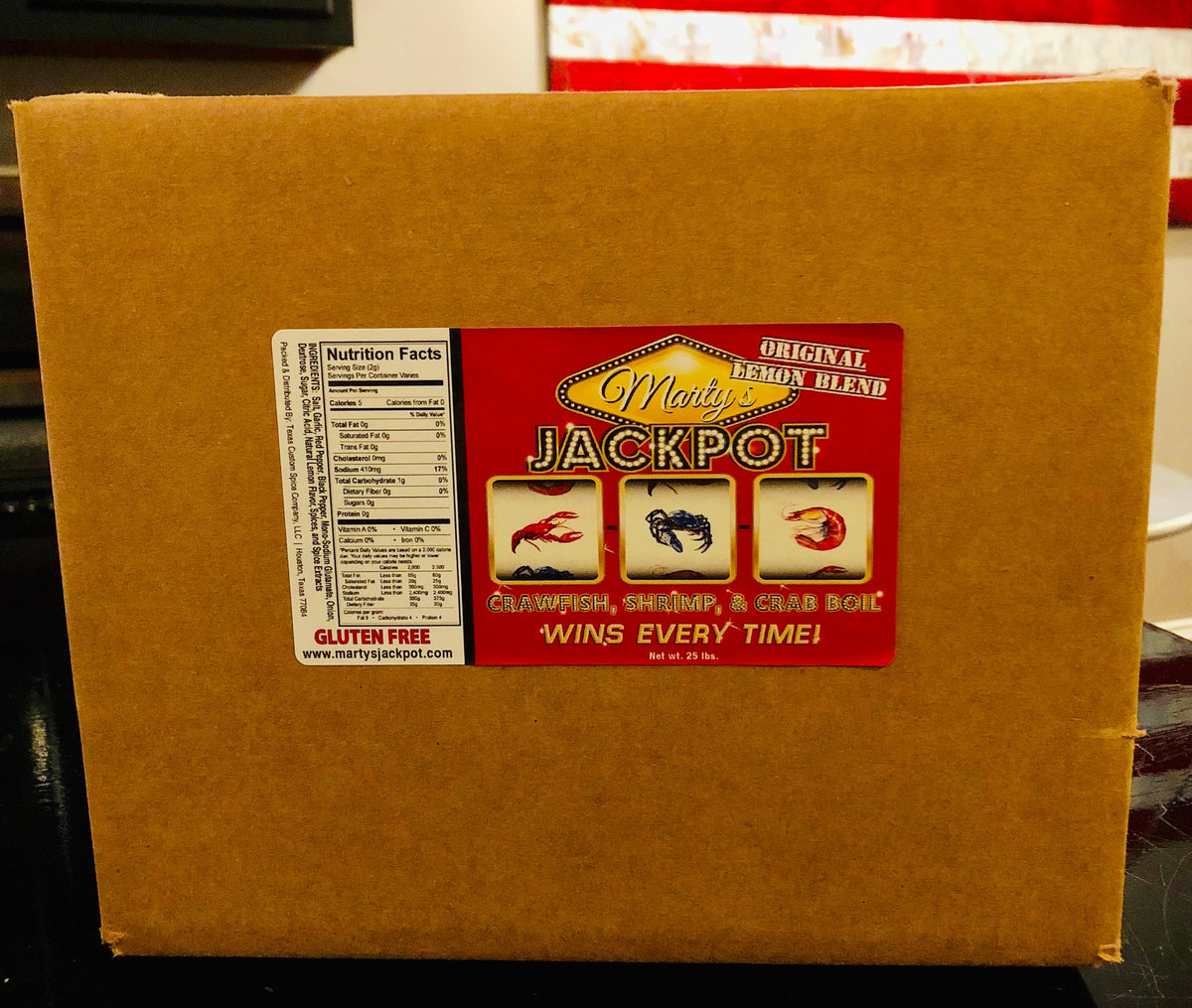 Original Lemon Boil 25 lb box – Marty's Jackpot